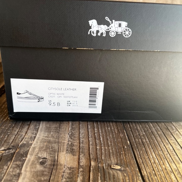 Coach | Shoes | New Coach Citysole Platform Sneaker Optic White Nwb ...